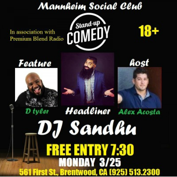 COMEDY SHOWCASE | Event Calendar | Contra Costa Live
