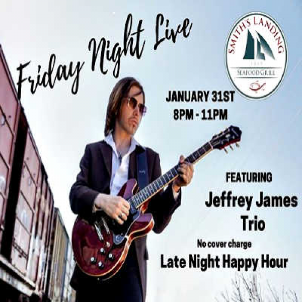 Friday Night Live With Jeffrey James | Event Calendar | Contra Costa Live