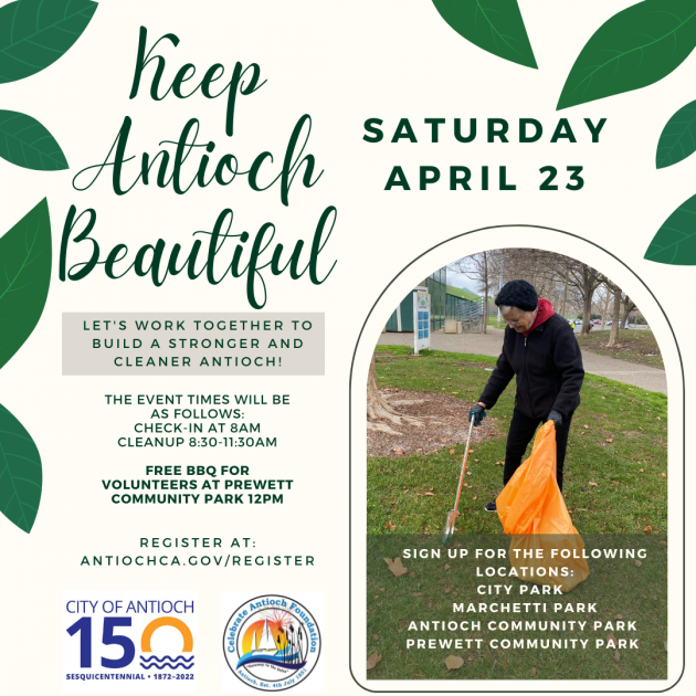 Keep Antioch Beautiful Day | Event Calendar | Contra Costa Live