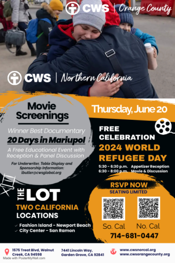 2024 World Refugee Day Celebration - Free Movie Screening and Panel ...