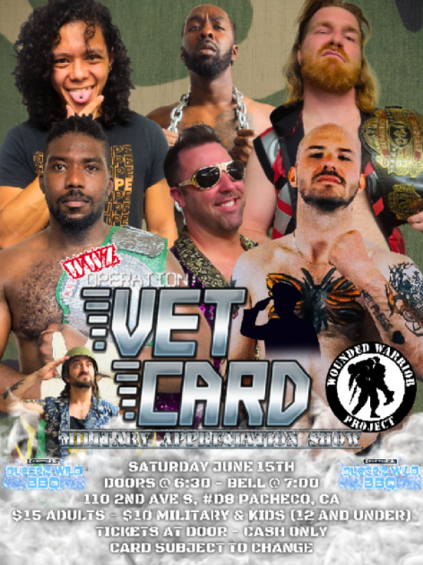 East Bay Pro Wrestling presents WWZ Operation: VET CARD | Event ...