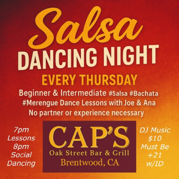 Salsa Dancing Night | Event Calendar | East County Live