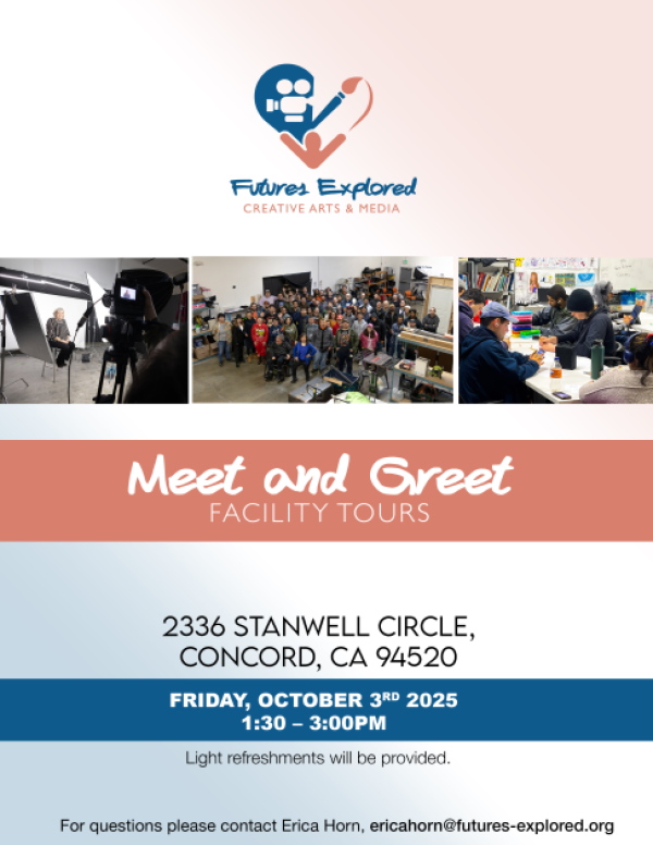 Futures Explored | Meet, Greet & Tour Our Creative Arts Facility ...