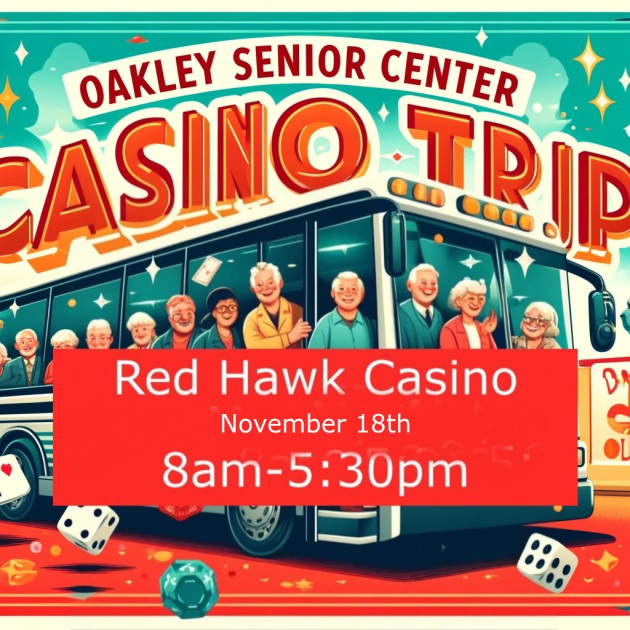 RedHawk Casino Day Bus Trip | Event Calendar | Contra Costa Live