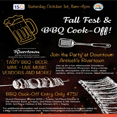 Rivertown Fall Fest and BBQ Cook-Off | Event Calendar | Contra Costa Live
