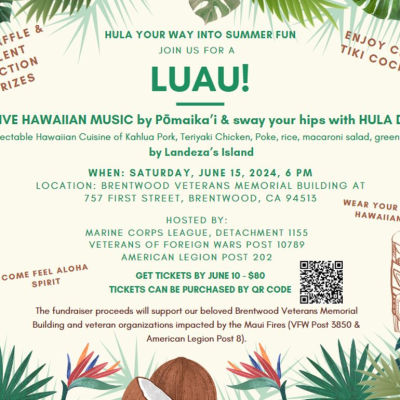 Luau 2024! | Event Calendar | Contra Costa Live